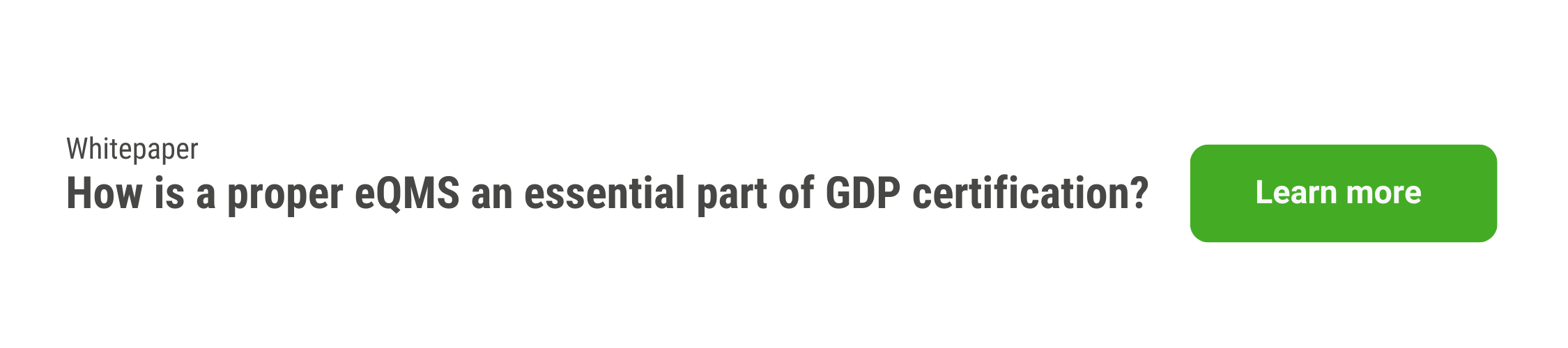 The most essential criteria for GDP compliance in Pharma Logistics